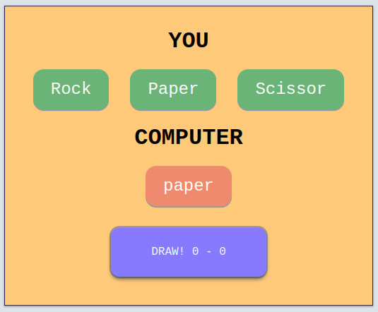 GitHub - 0xhalil/rock-paper-scissors: Rock paper scissors game where ...