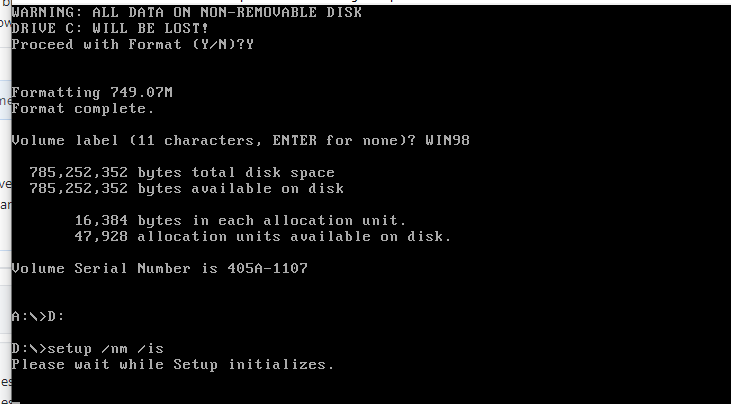 Win 98 on Dosbox · Issue #2619 · joncampbell123/dosbox-x · GitHub
