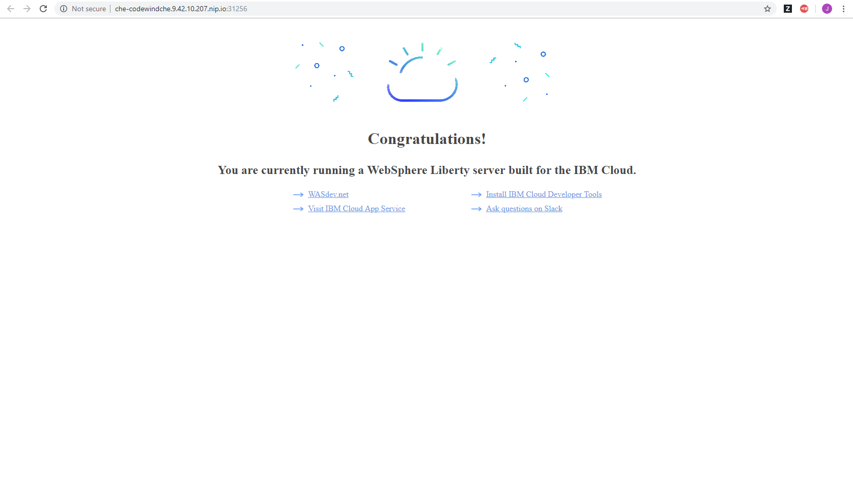 Failed To Open Container Shell From The Editor Running On Icp · Issue 56 · Eclipse Archived