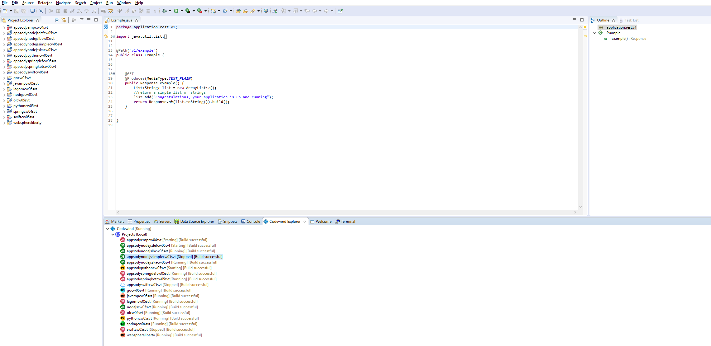 SVT:Appsody projects are stuck in "Starting" state even though container log says application up ...