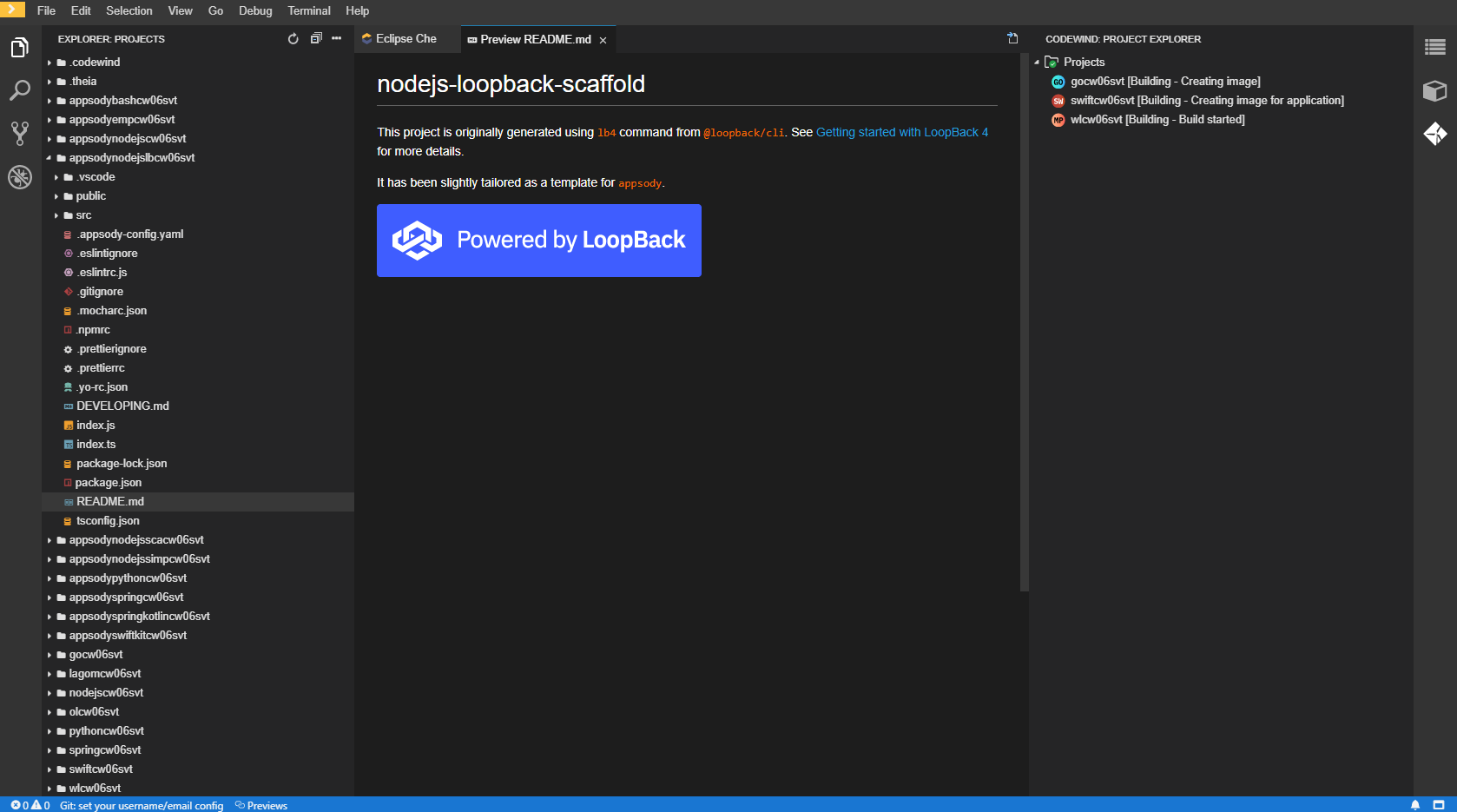 SVT:[che]: Projects are not binding after workspace restart from user session time out. · Issue ...