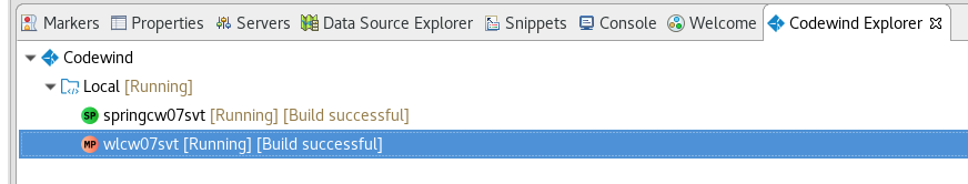 SVT: VSCode: Linux: Default Java Microprofile and Java Spring projects failing to build on ...