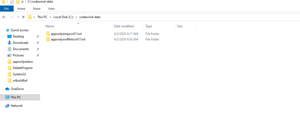SVT:Appsody project create failed and I can not create same project any more · Issue #2601 ...