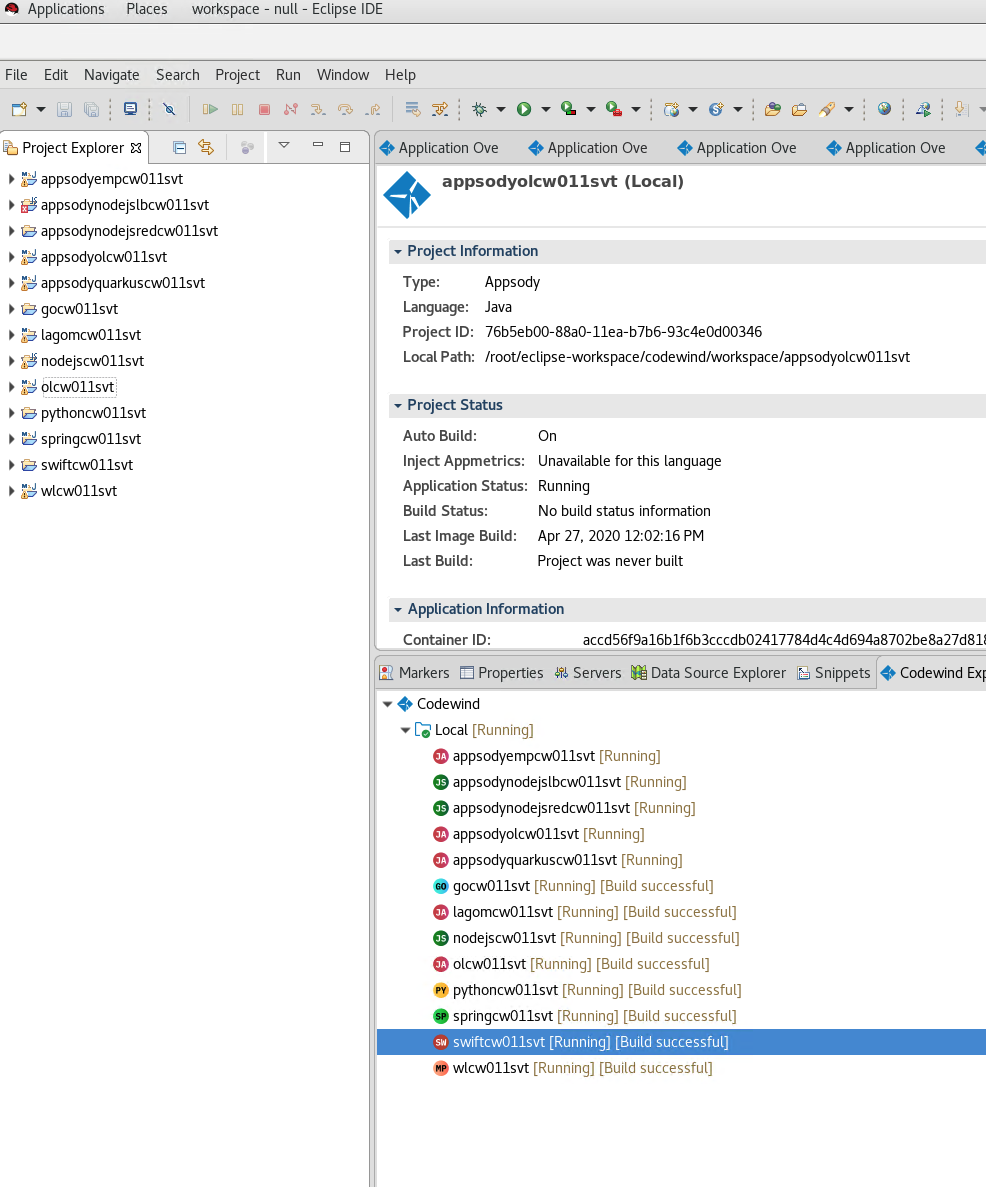 cwctl start fails on keychainless system · Issue #2520 · eclipse-archived/codewind · GitHub