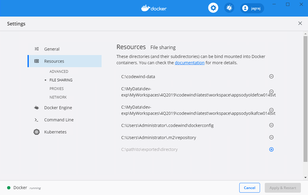 Unable to start Codewind containers on Windows · Issue #910 · eclipse-archived/codewind · GitHub