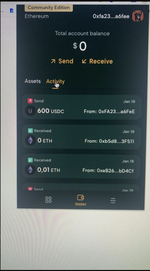 Outgoing transaction is showing 'from' address instead of 'to' address · Issue #916 · tahowallet ...
