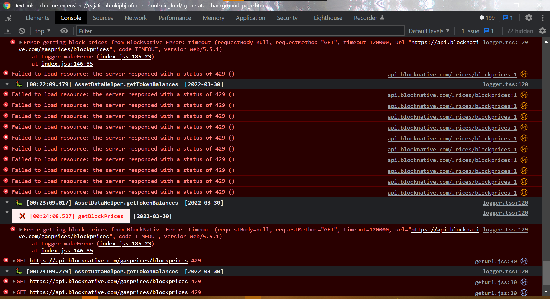 ERC20 Balance update bugs 0.12.3 · Issue #1274 · tahowallet/extension · GitHub