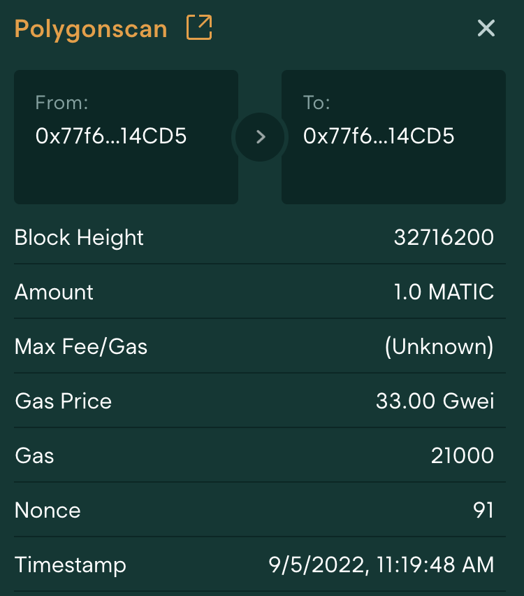 Can not set-up transactions on Polygon · Issue #2106 · tahowallet ...