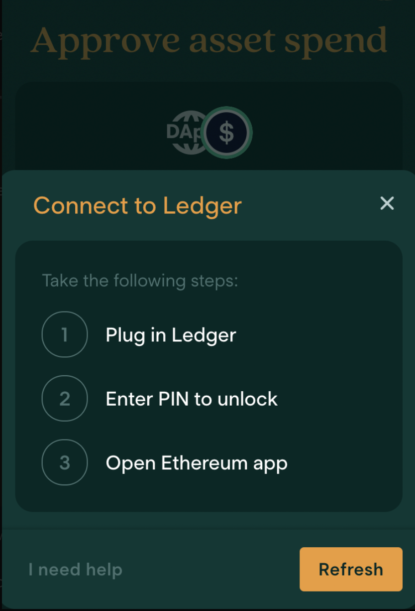 Ledger - improve handling when it's already connected to another application · Issue #2241 ...