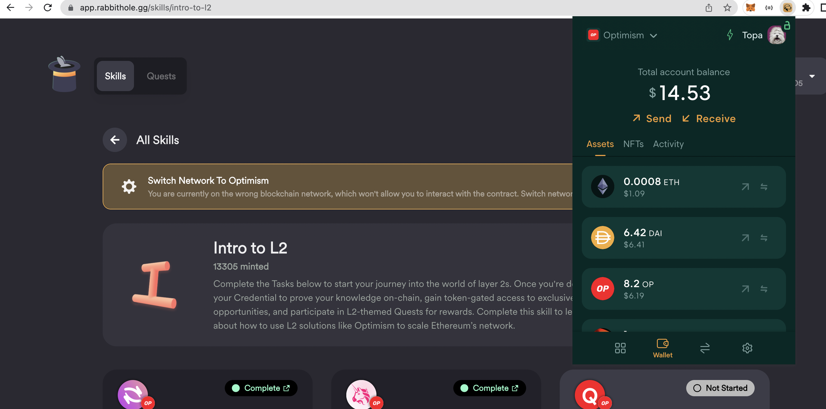 Rabbithole isn't detecting our network state · Issue #2430 · tahowallet/extension · GitHub