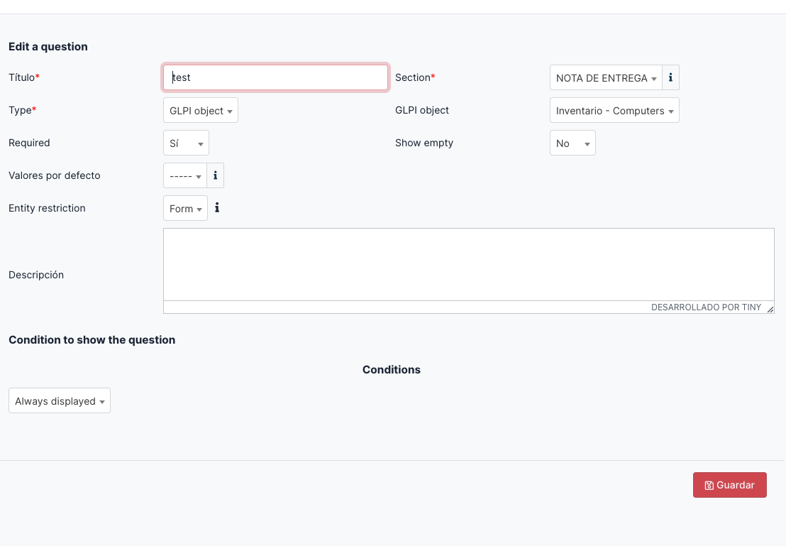 Can link the object of dropdown menu · Issue #2583 · pluginsGLPI/formcreator · GitHub