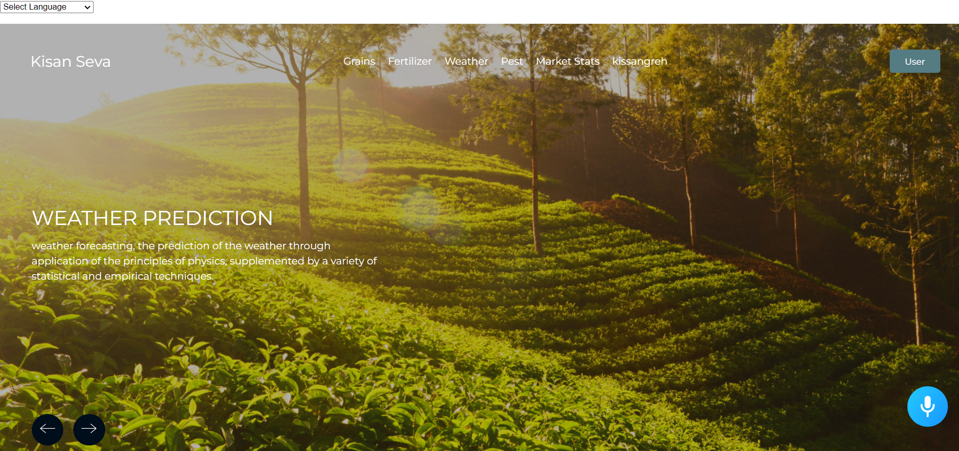 GitHub - rajraii/Kisan: • Interactive Website that provides features ...