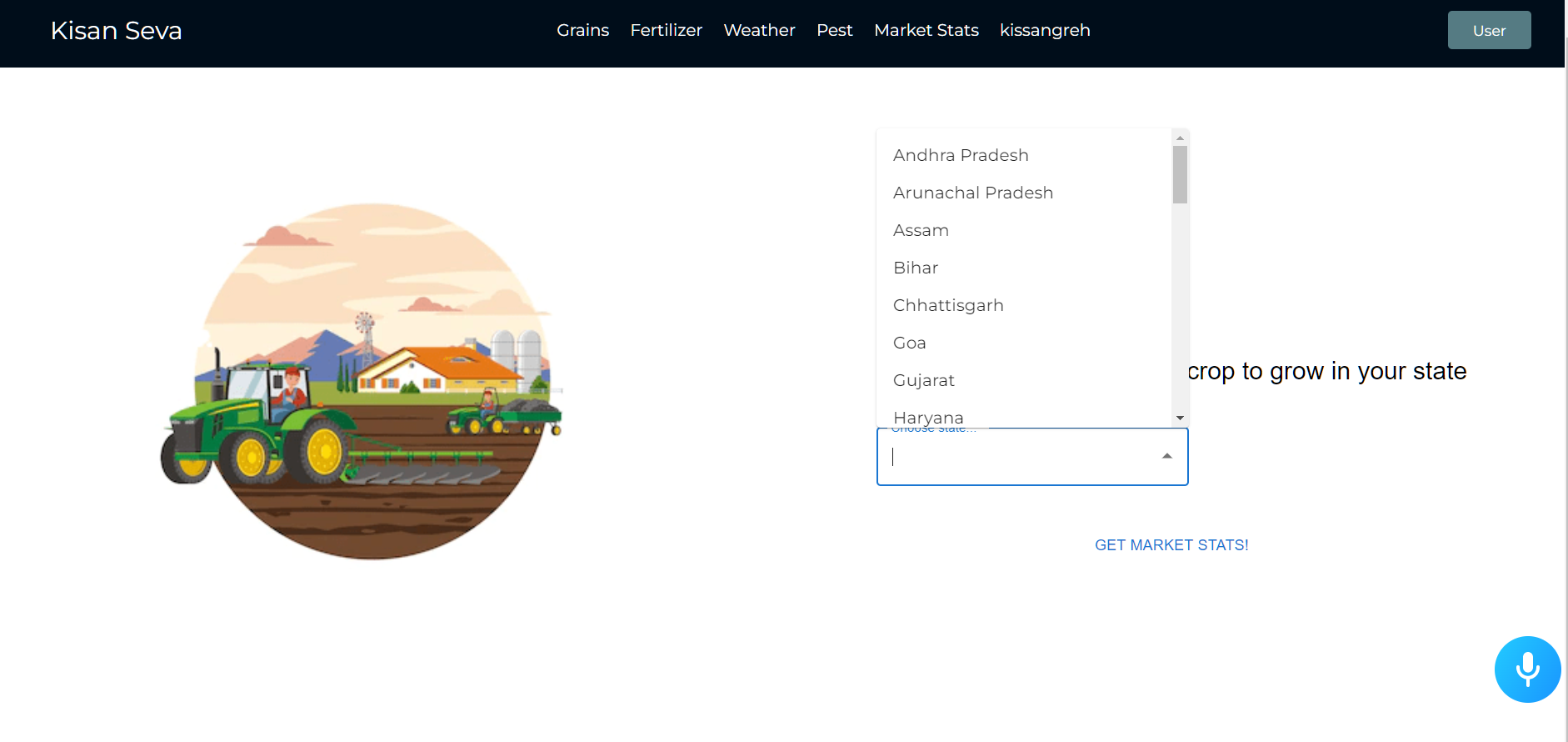GitHub - rajraii/Kisan: • Interactive Website that provides features ...