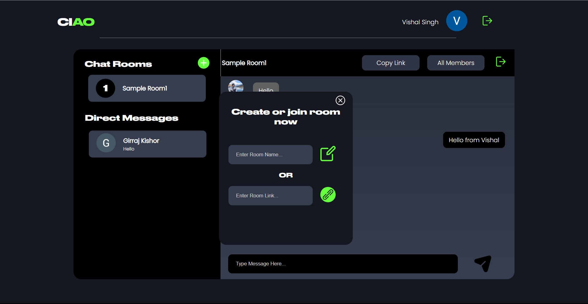 GitHub - vishalsinghhh/firebase-chat-application