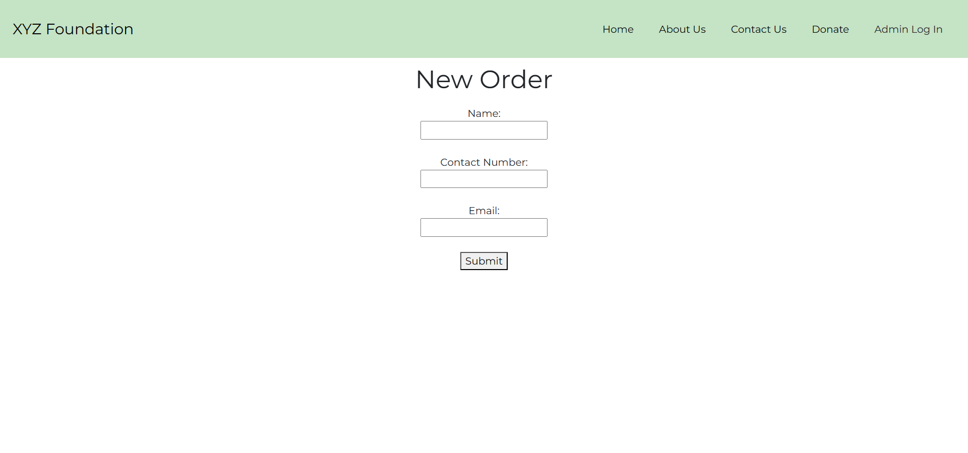 GitHub - yash-seth/Donation-Platform: A generic website designed to fit ...