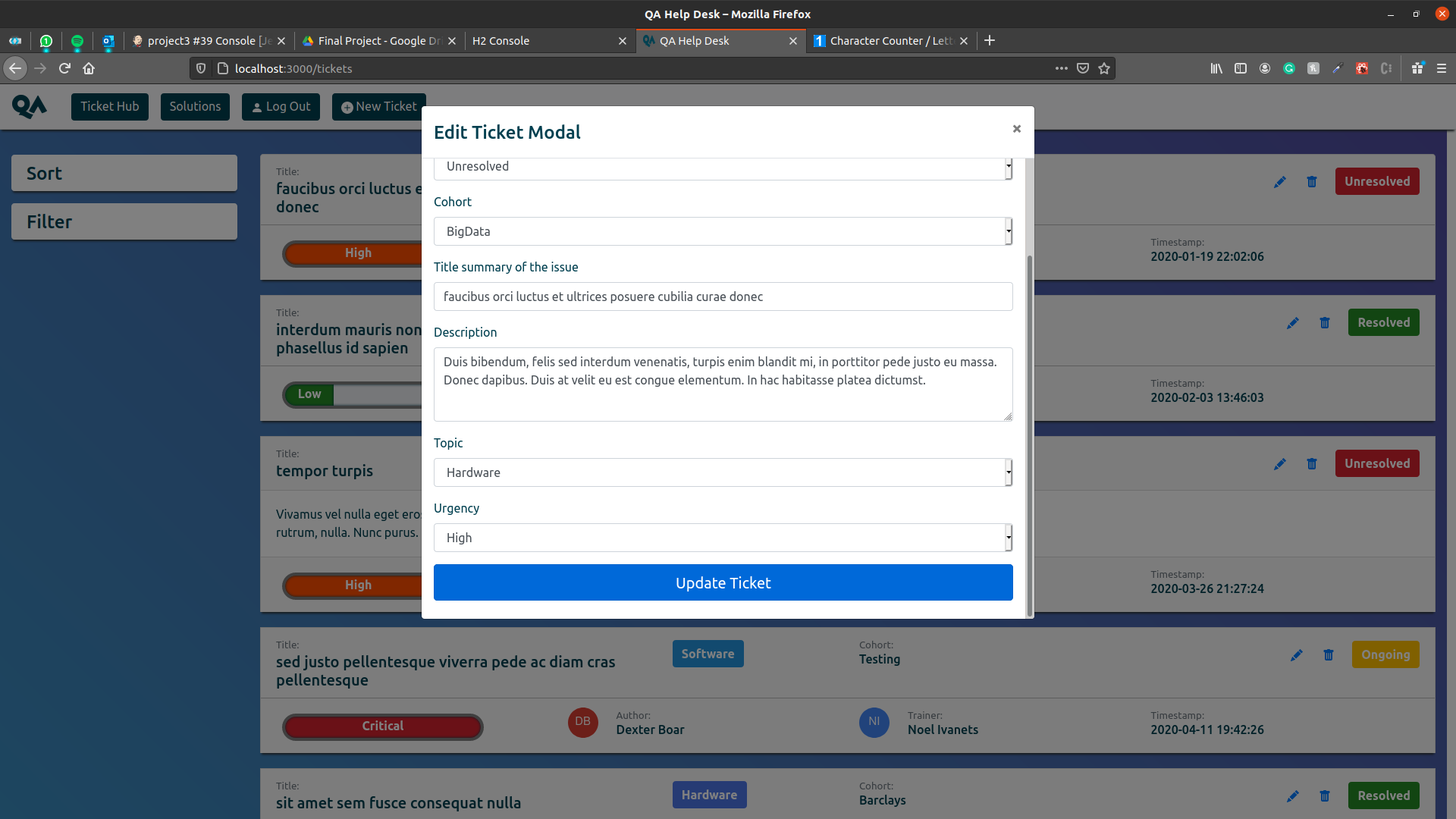 GitHub - AlasdairHanson/Group-3-Final-Project: QA Academy Final Group ...