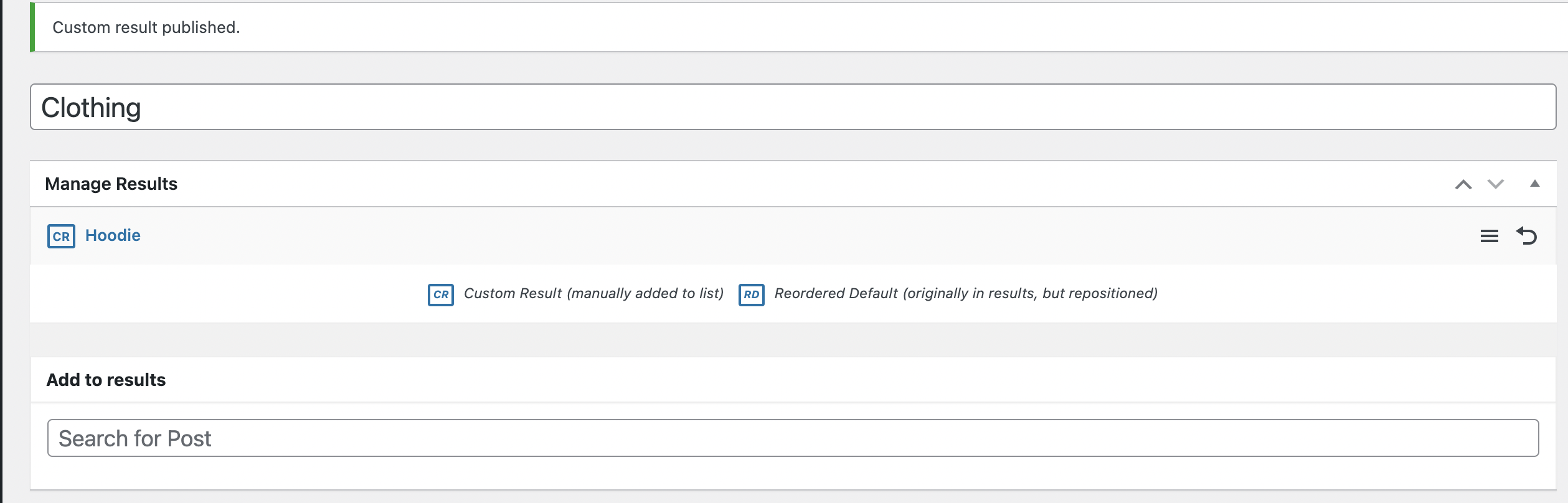 BUG: JS error on Custom Results edit page · Issue #2881 · 10up/ElasticPress · GitHub
