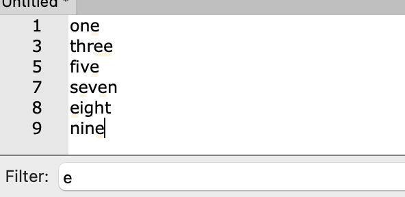 Feature Request Incremental Filtering · Issue 3294 · Geany Geany · Github