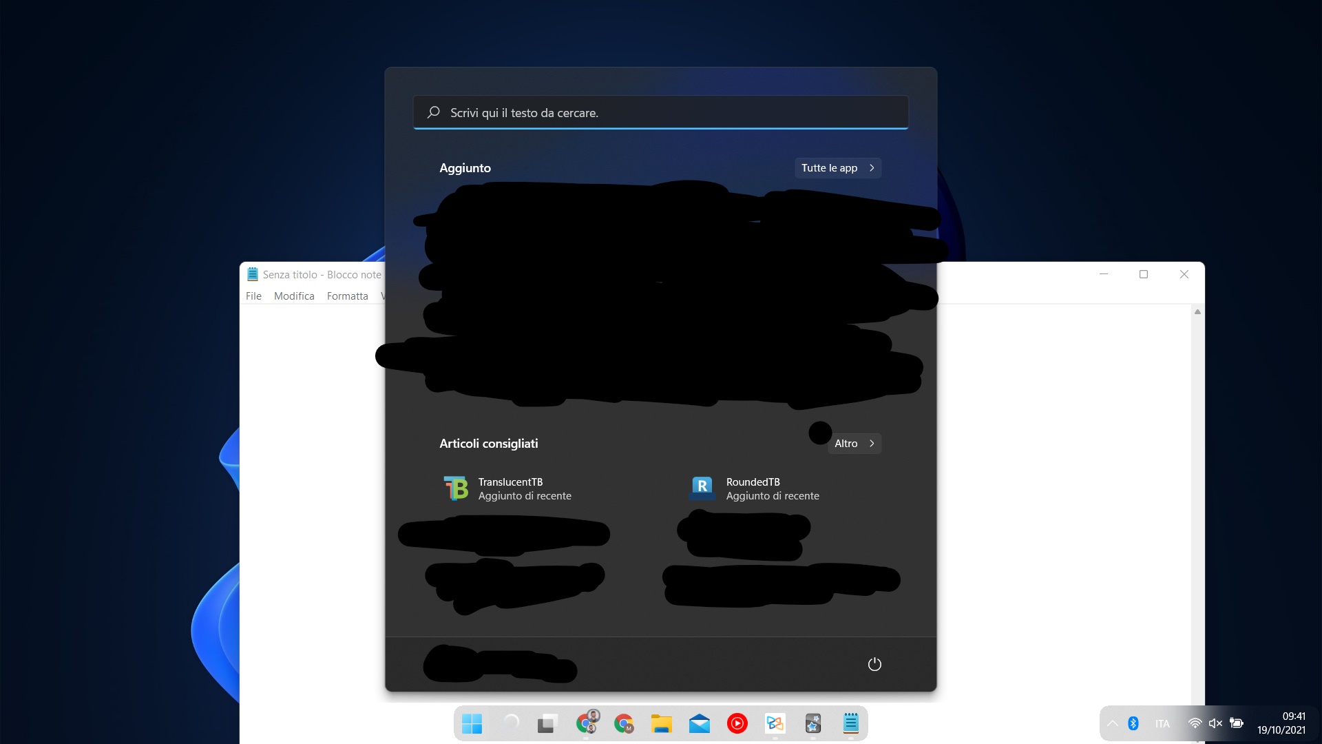 When Dynamic Mode is enabled, the Start Menu's shadow is too sharp · Issue #71 · RoundedTB ...