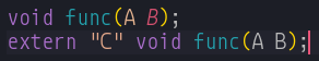extern "C" disables function definition detection · Issue #319 · jeff-hykin/better-cpp-syntax ...