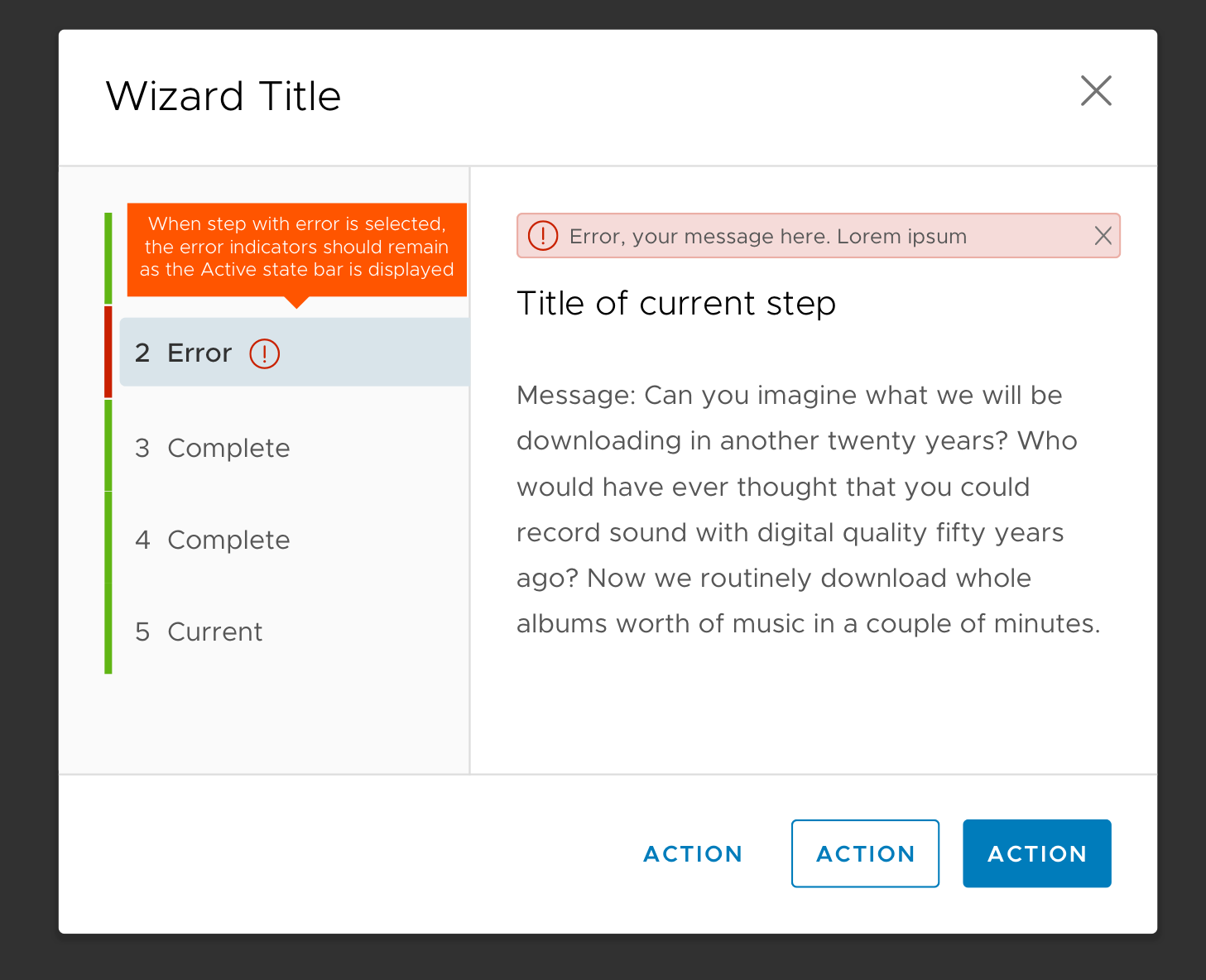 Wizard step error state · Issue #2203 · vmware-archive/clarity · GitHub