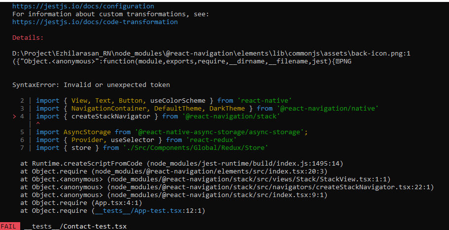 Jest Encountered An Unexpected Token After Upgrading From 070 To 071 · Issue 36342 · Facebook 