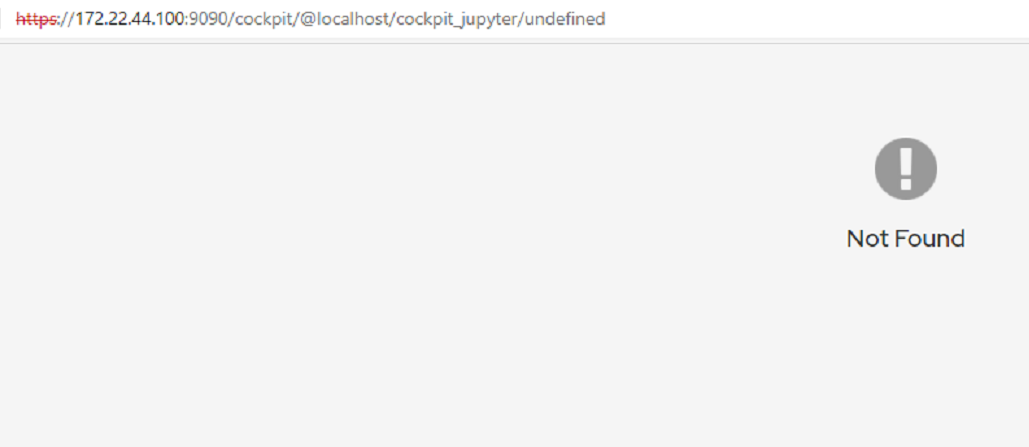 "Not Found" error - My Notebooks - Jupyter · Issue #16230 · cockpit ...