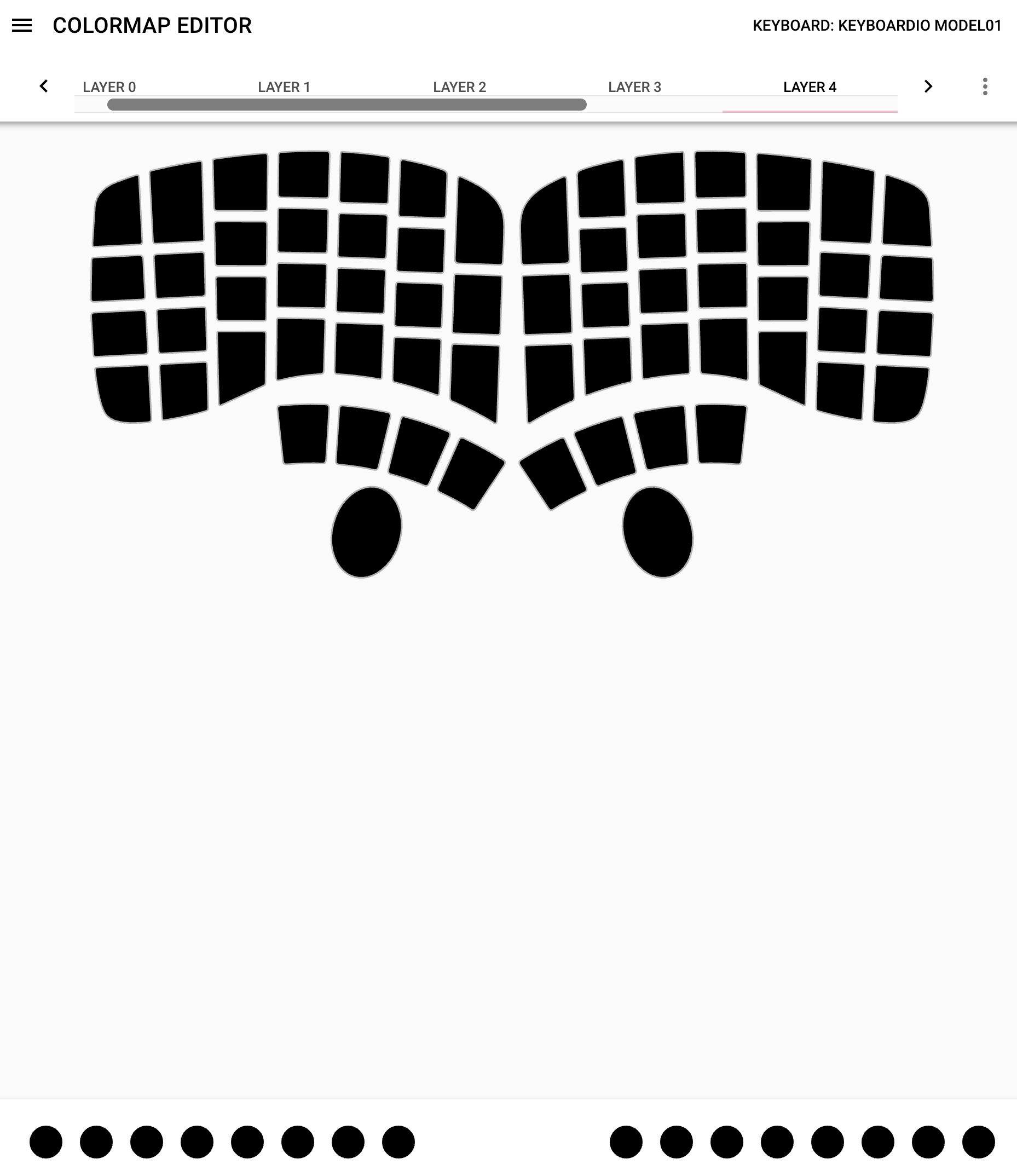 Numlock Layer Colormap Not Showing In Editor Issue 319 Keyboardio 