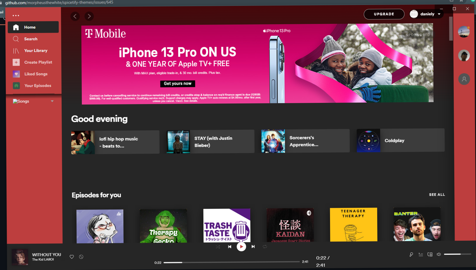 spicetify themes are corrupt on winrar · Issue #645 · spicetify/spicetify-themes · GitHub
