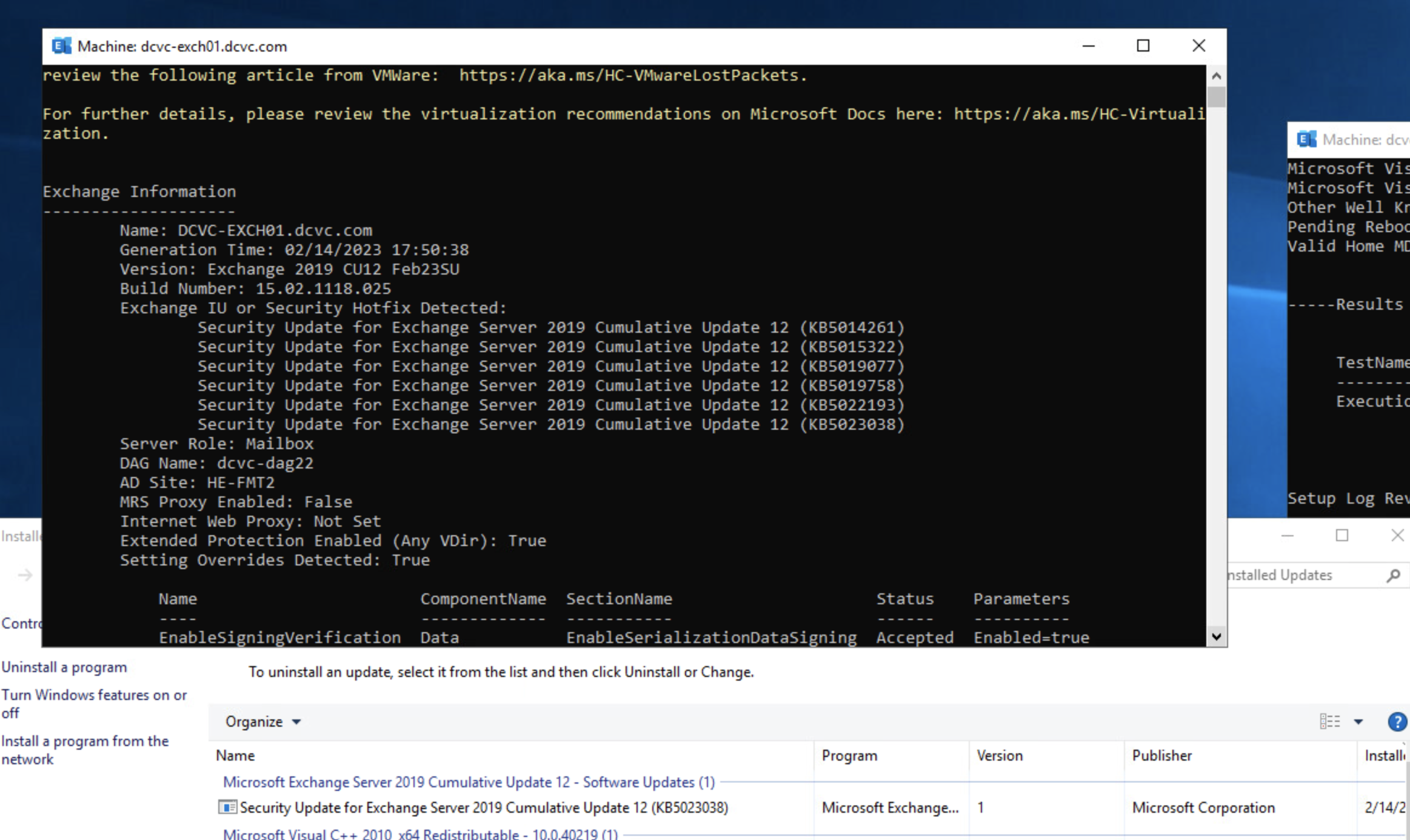 [Issue] - Health Checker not recognizing Feb updates installed ...