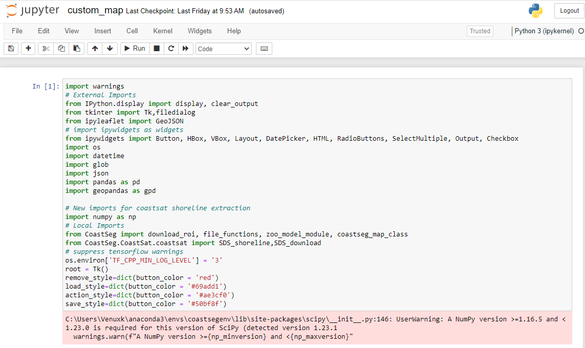 CoastSeg conda env is very slow. Abandon yml? · Issue #68 · Doodleverse ...