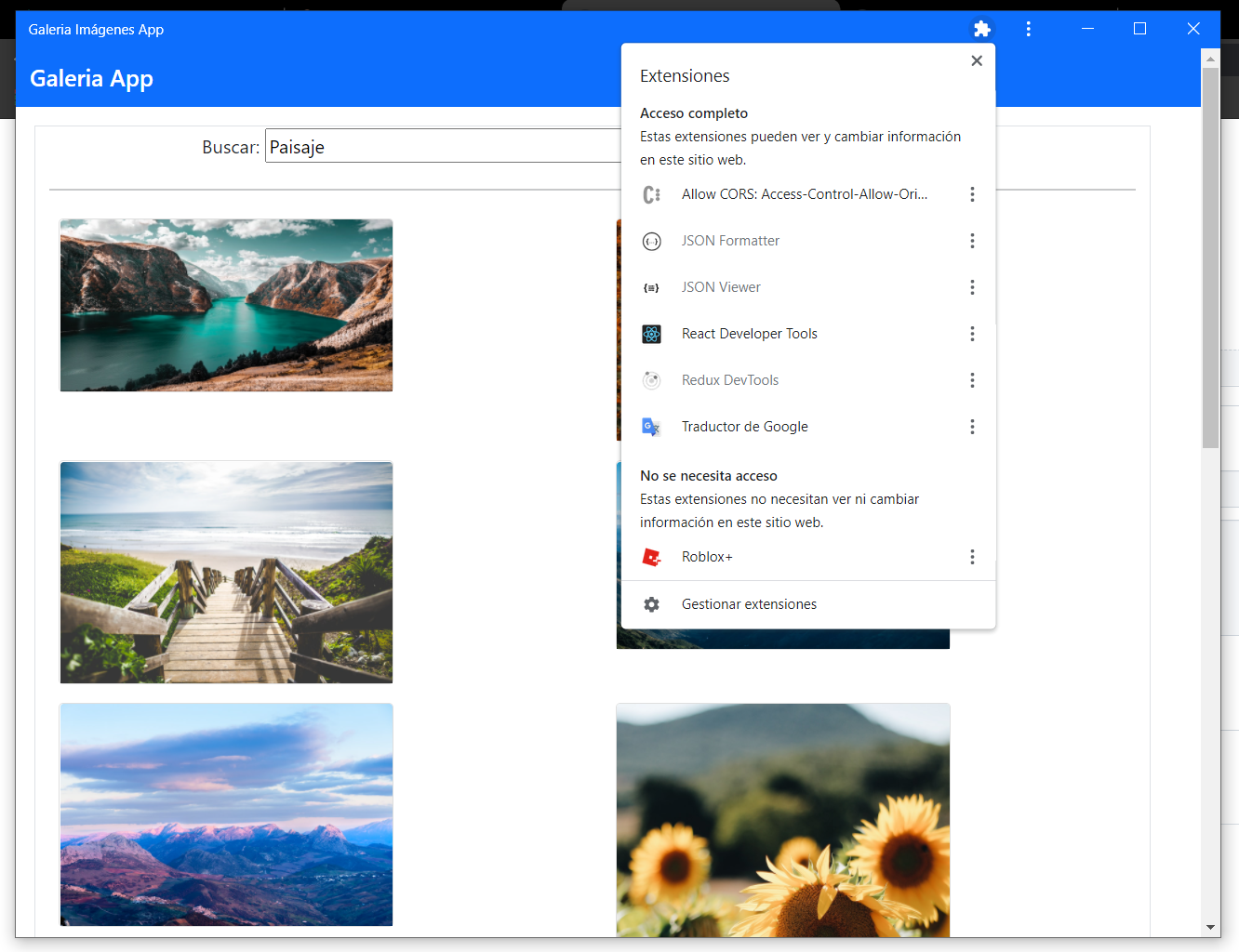 GitHub - wlopera/image-gallery-app-: Galería de imágenes en React