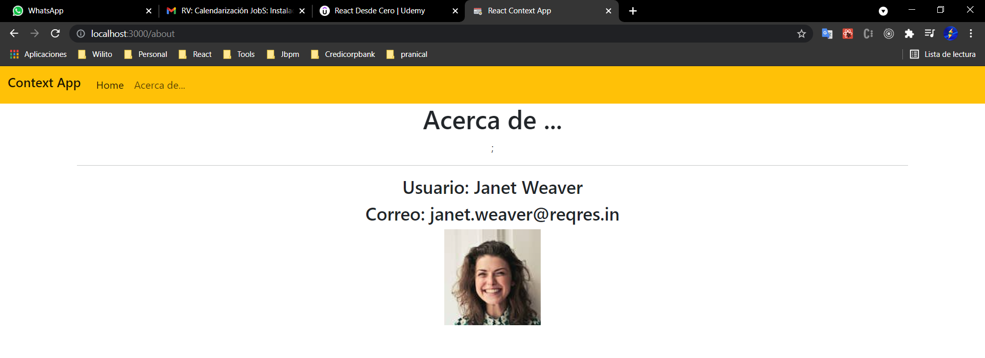 GitHub - wlopera/07-context-router: Context-React App