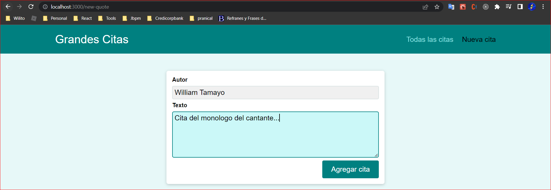 GitHub - wlopera/React-Route-Example: Ejercicio de Rote con React ...