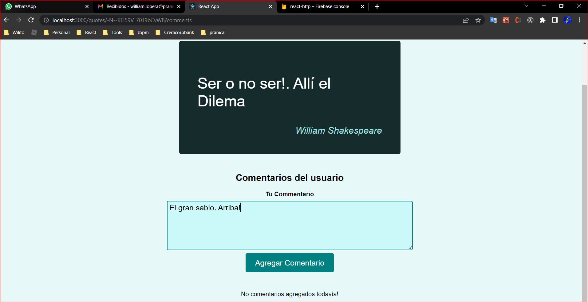 GitHub - wlopera/React-Route-Example: Ejercicio de Rote con React ...