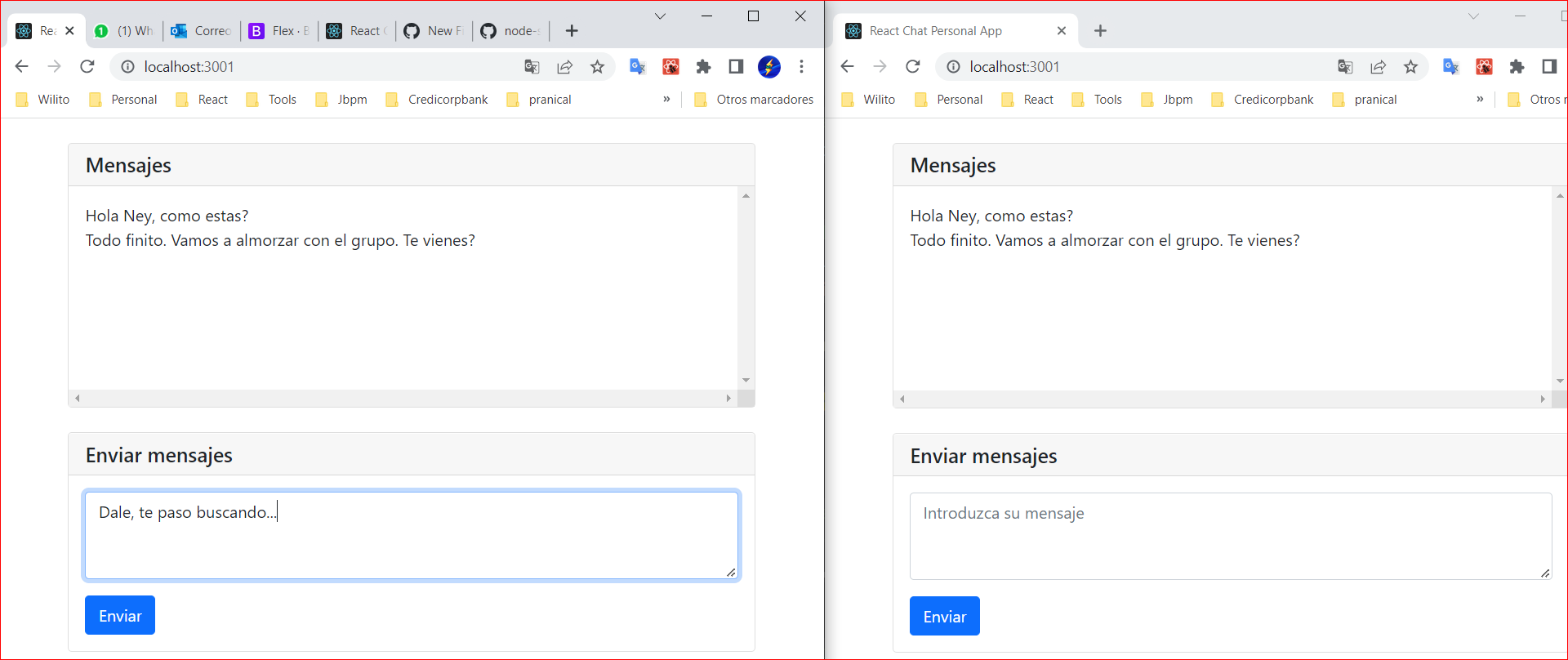 GitHub - wlopera/react_client_chat_pwa_app: Chat Personal realizado en ...