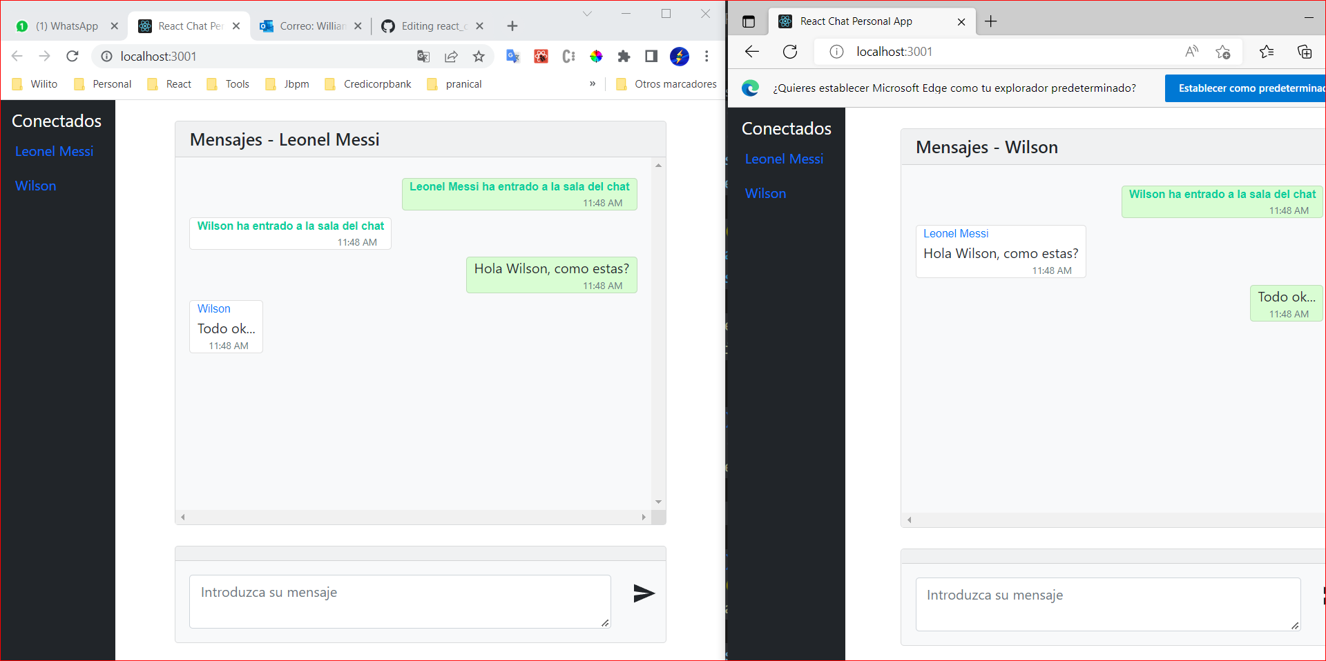 GitHub - wlopera/react_client_chat_pwa_app: Chat Personal realizado en ...