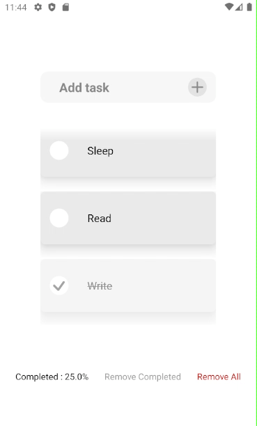 GitHub - HunSeongPark/todo: todo app using MVVM pattern.