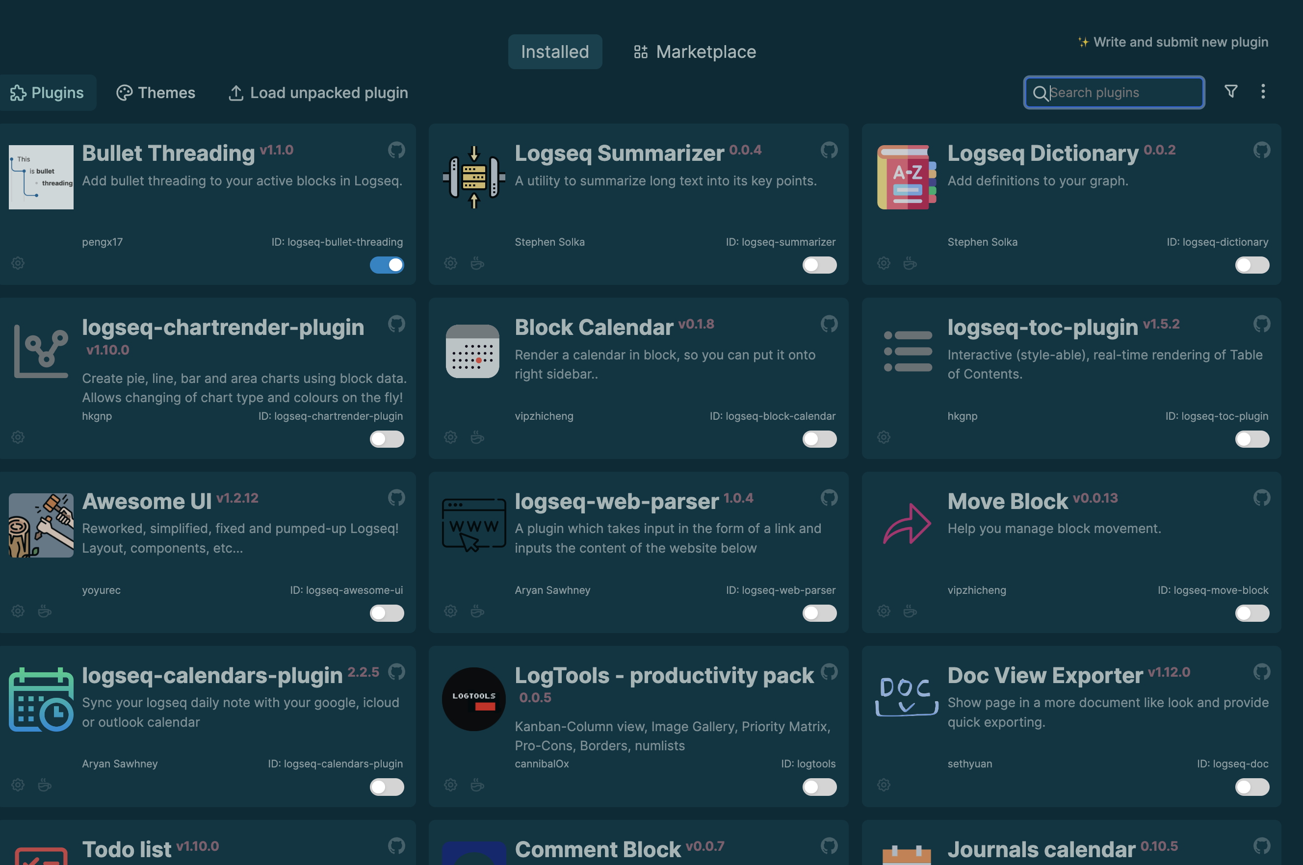 Crooked line please see screenshot · Issue #10 · pengx17/logseq-plugin-bullet-threading · GitHub