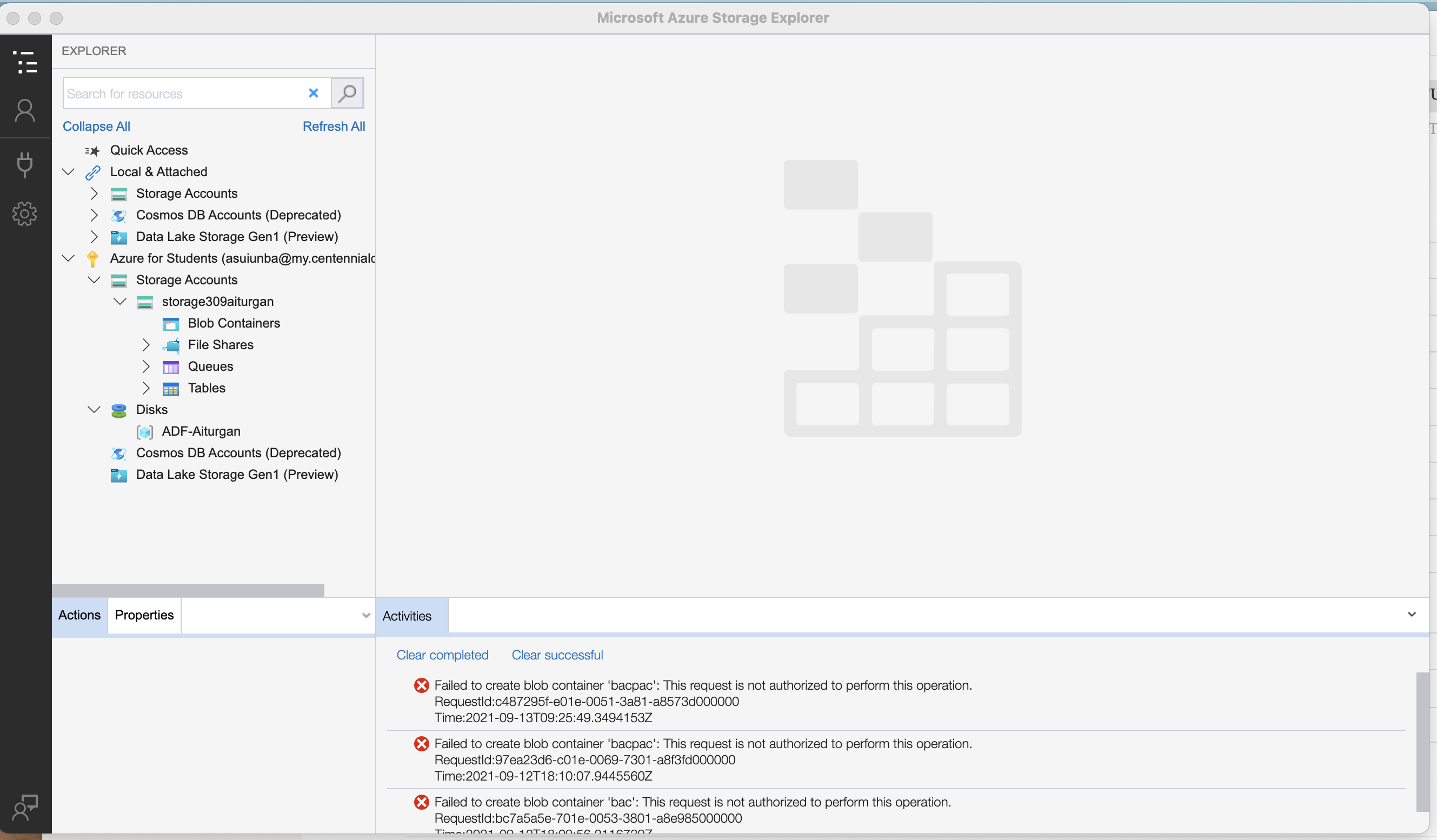 blob container won't create · Issue #4918 · microsoft/AzureStorageExplorer · GitHub