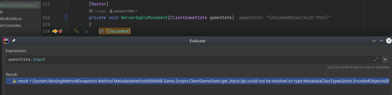 C# RPC with custom class param derived from Godot.Object turns into Godot.EncodedObjectAsId ...