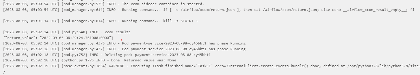 Kubernetespodoperator Does Not Push Xcom · Issue 33184 · Apacheairflow · Github 8500
