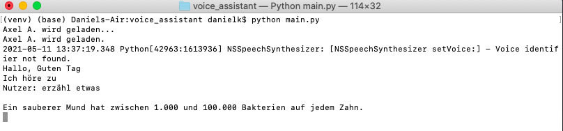 GitHub - dk84hr/voice_assistant: A simple german voice assistant
