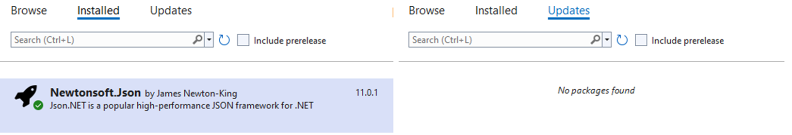 [Bug]: The status of installed package with “PackagesReference” format is incorrect in ...