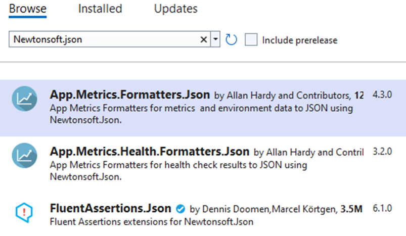 Bug The Searched Package Does Not Appear At The Top Of Package List In “browse” Tab · Issue 