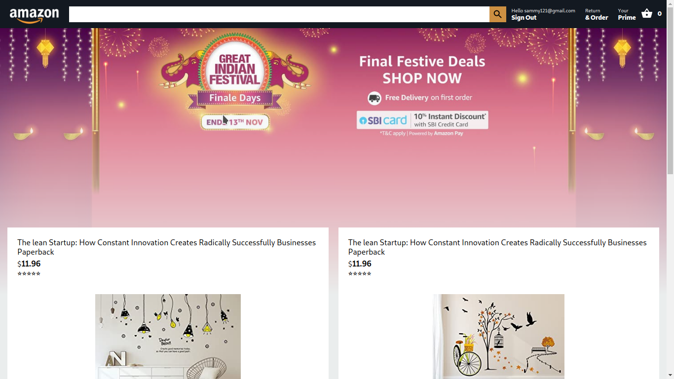 GitHub - sammy-cool/amazone-clone: amazone-clone