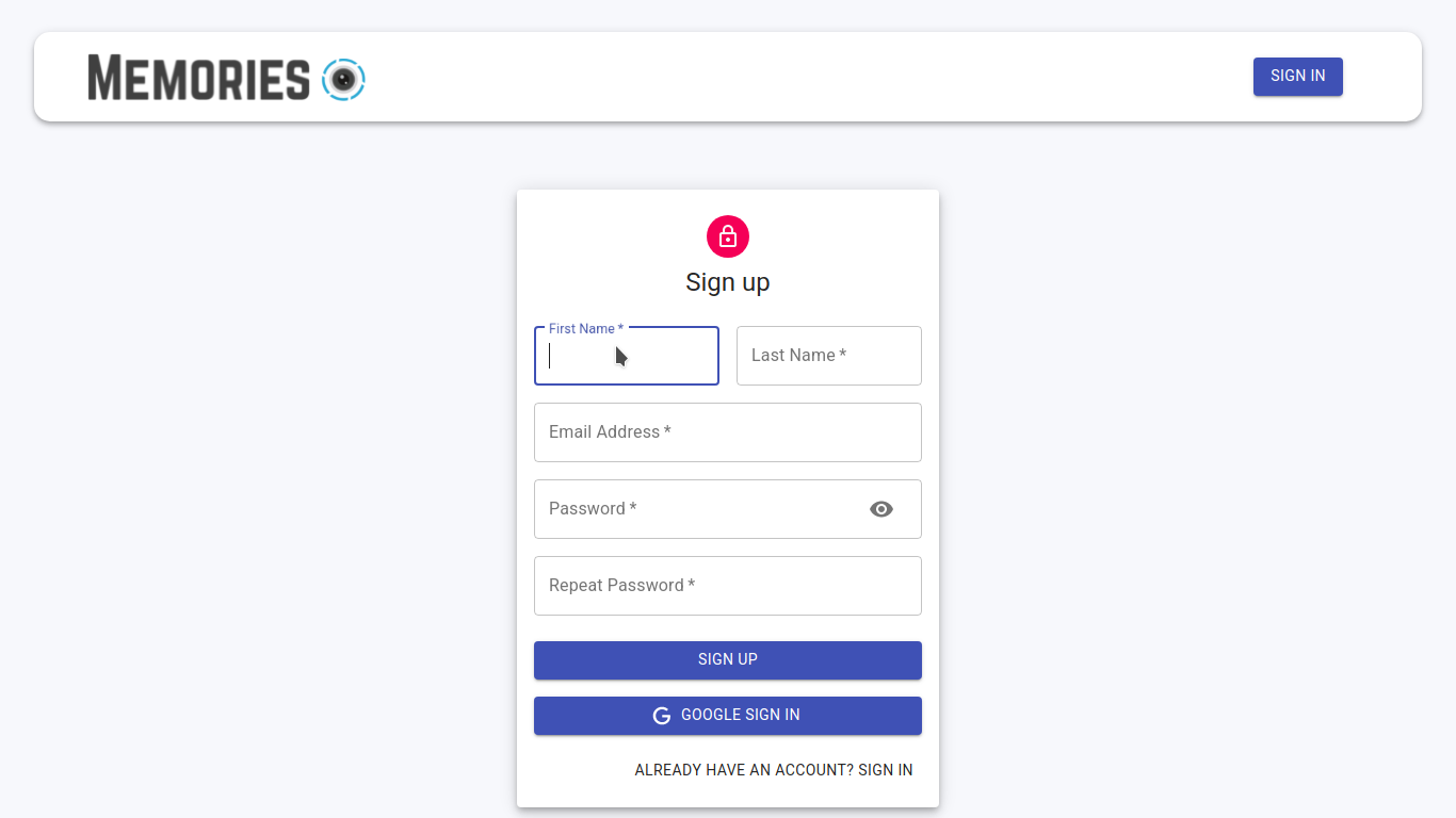 GitHub - sammy-cool/MEMORIES-APP: MEMORISE BLOG APP