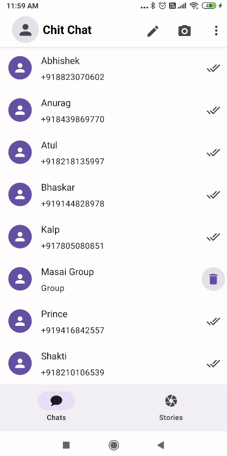 GitHub - PrinceMittal1/chatapp: Chit Chat is chat app built in React Native in which you can ...