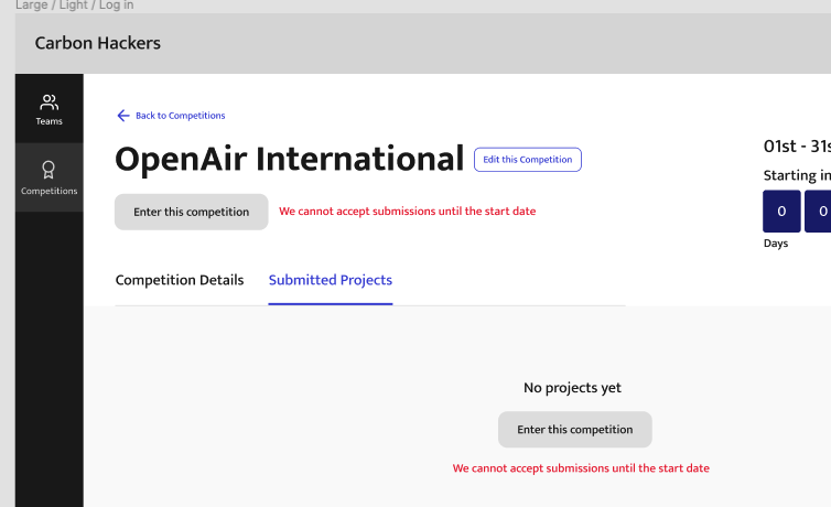 Competition: Only allow project submissions in open competitions · Issue #23 · openair ...
