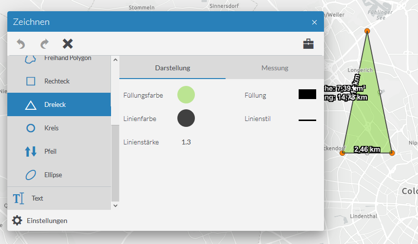 Dreieck: Kantenlängen werden bei bei Bearbeitung angelegt · Issue #96 ...